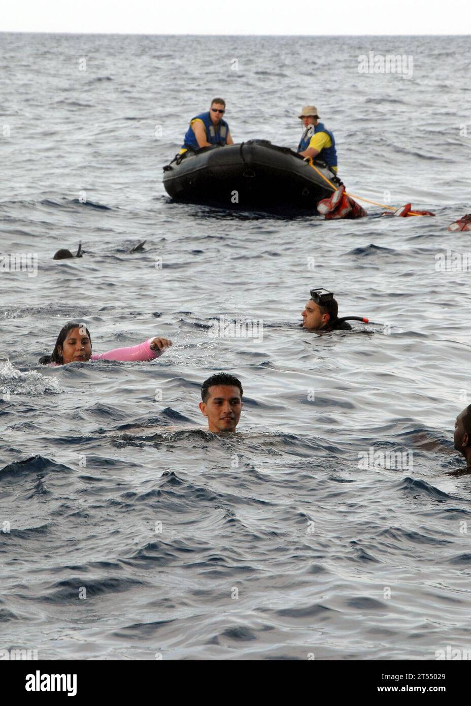 female, leisure, MWR, people, RHIB, swim call, water Stock Photo - Alamy