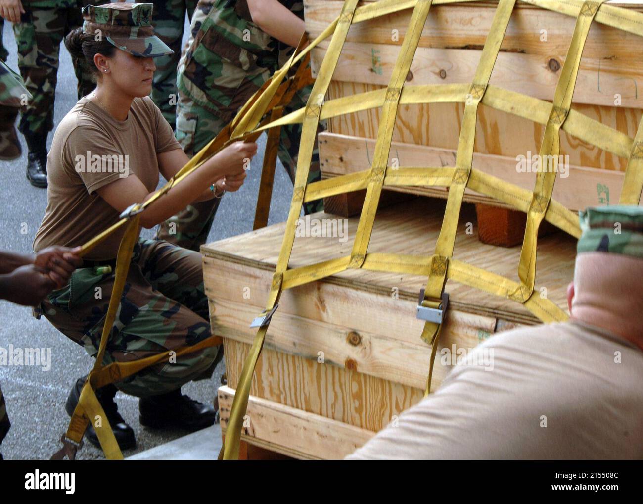 female, SEABEES, training, T-shirt, Work Stock Photo - Alamy
