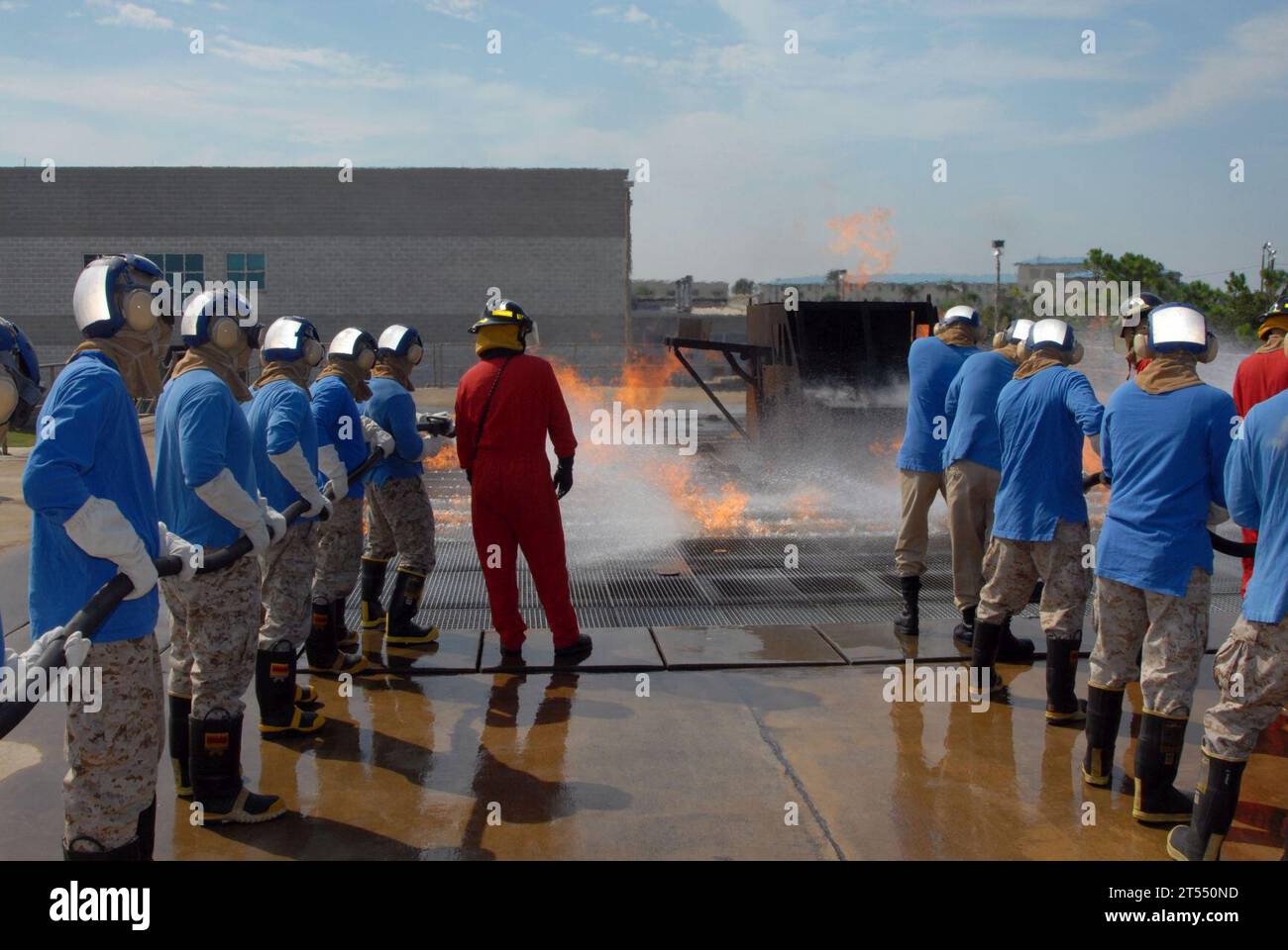 Fire Fighting School, Mayport Stock Photo - Alamy
