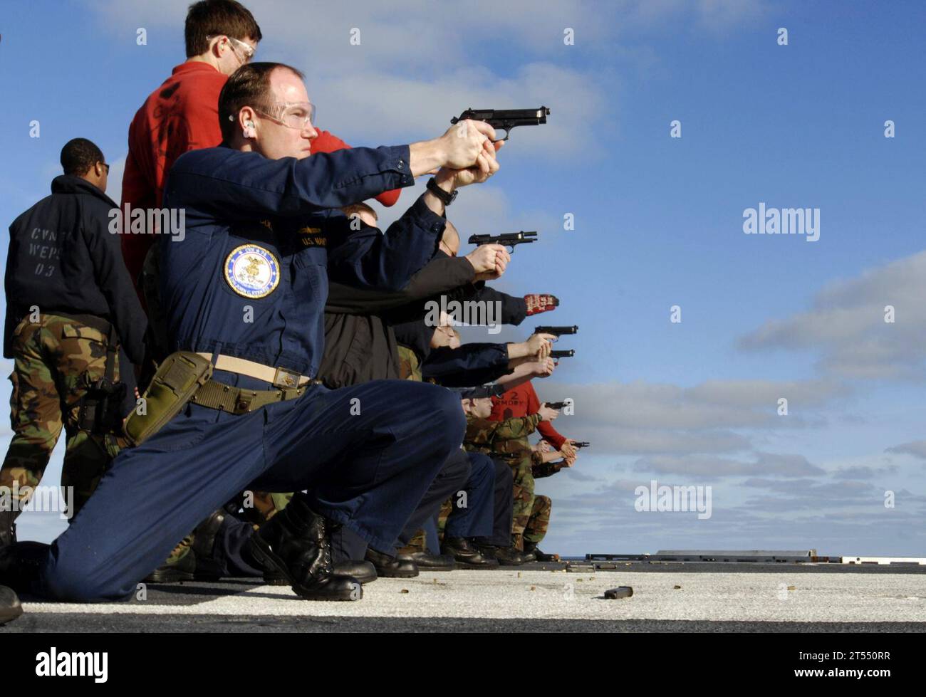 firearms, navy, people, training, U.S. Navy, USS John C. Stennis (CVN ...