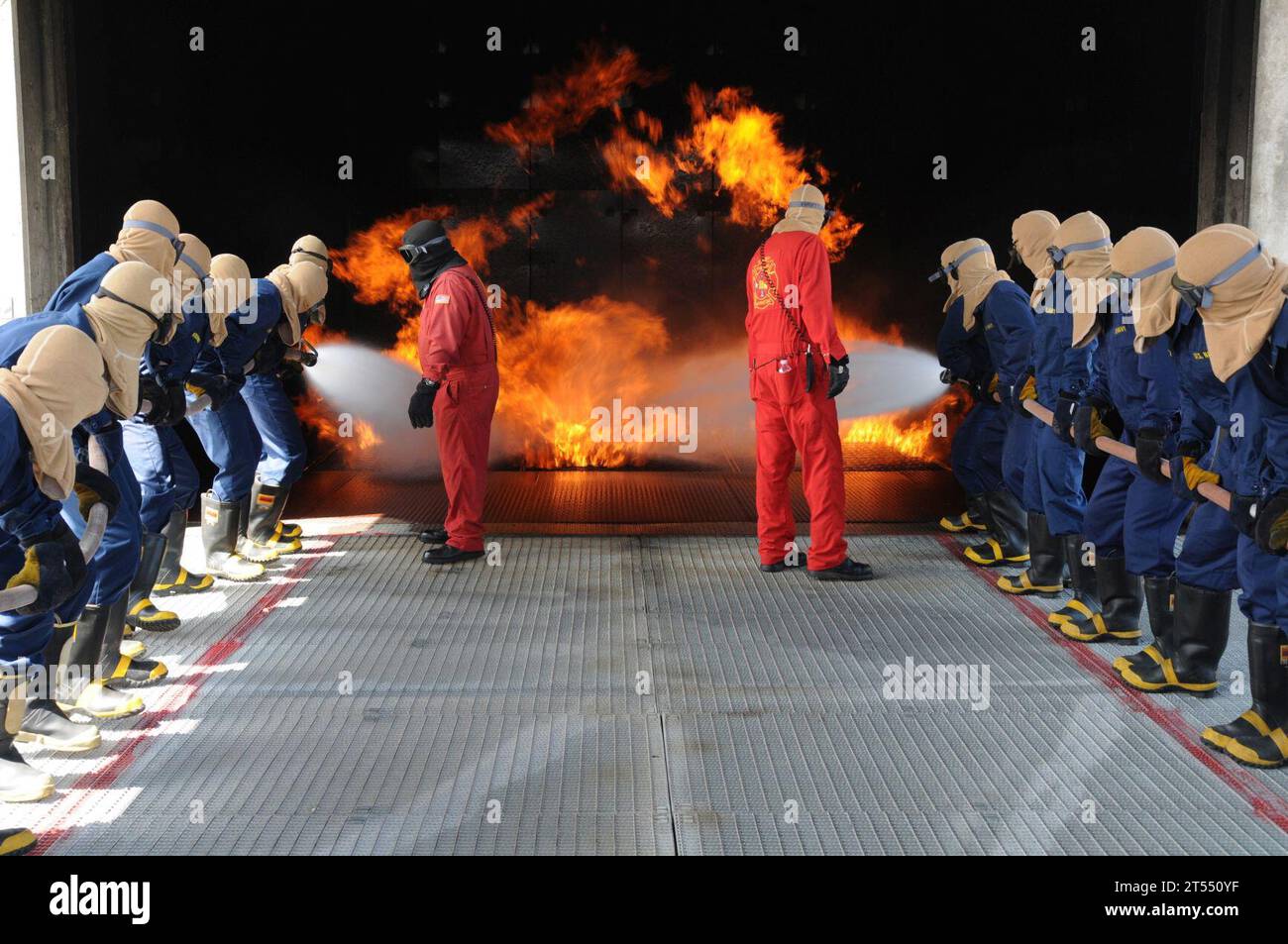 firefighting training, Midshipmen, Naval Academy Reserve Officers ...