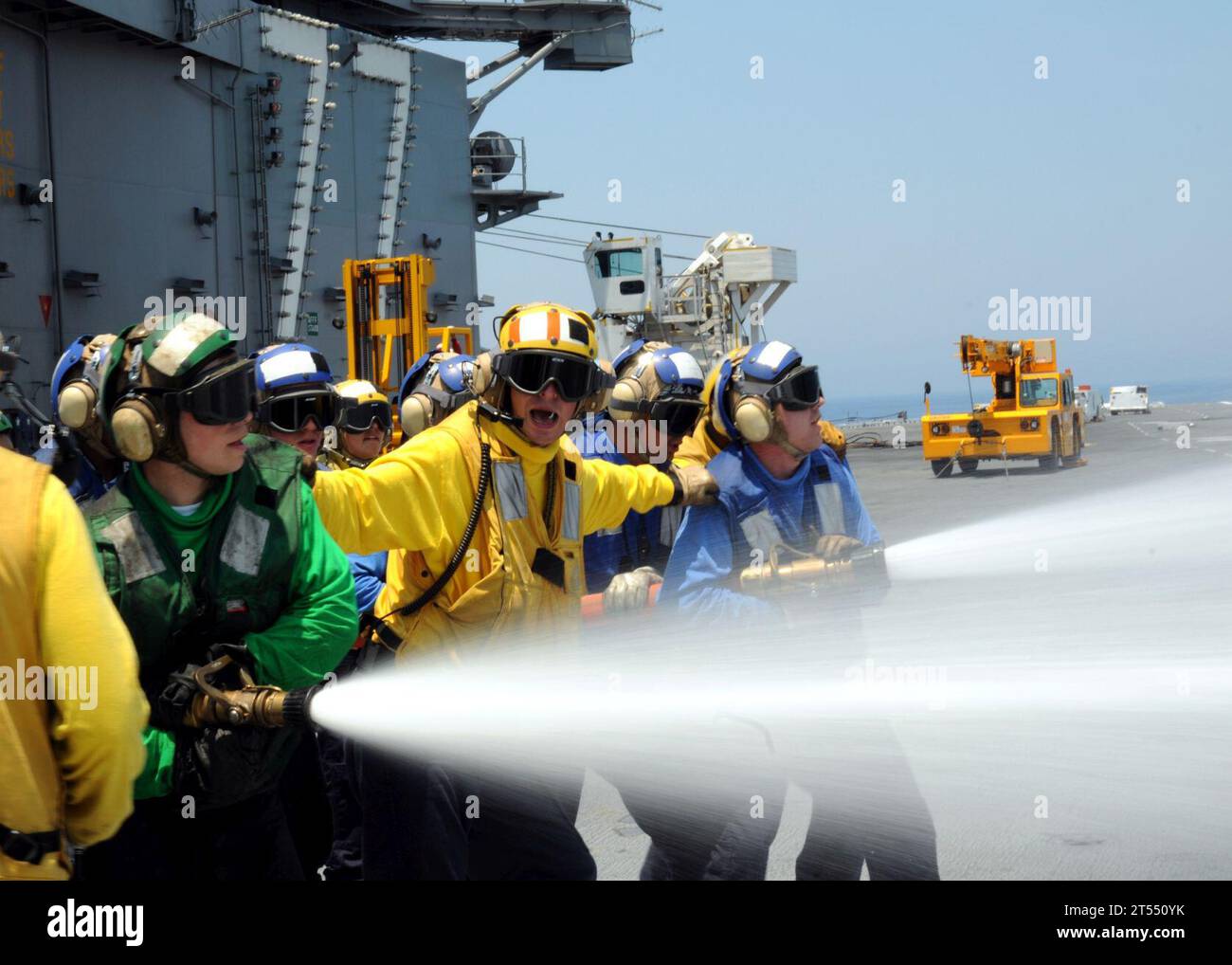 firefighting, flight deck, navy, training, U.S. Navy, USS George H.W ...