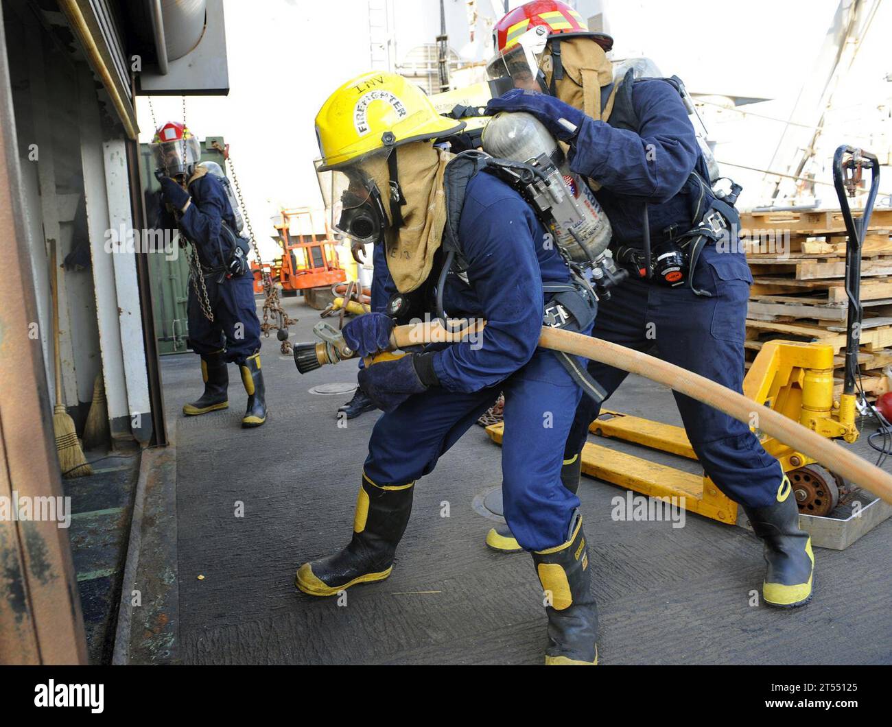 firefighting, General Quarters, gq, navy, people, training, U.S. Navy ...
