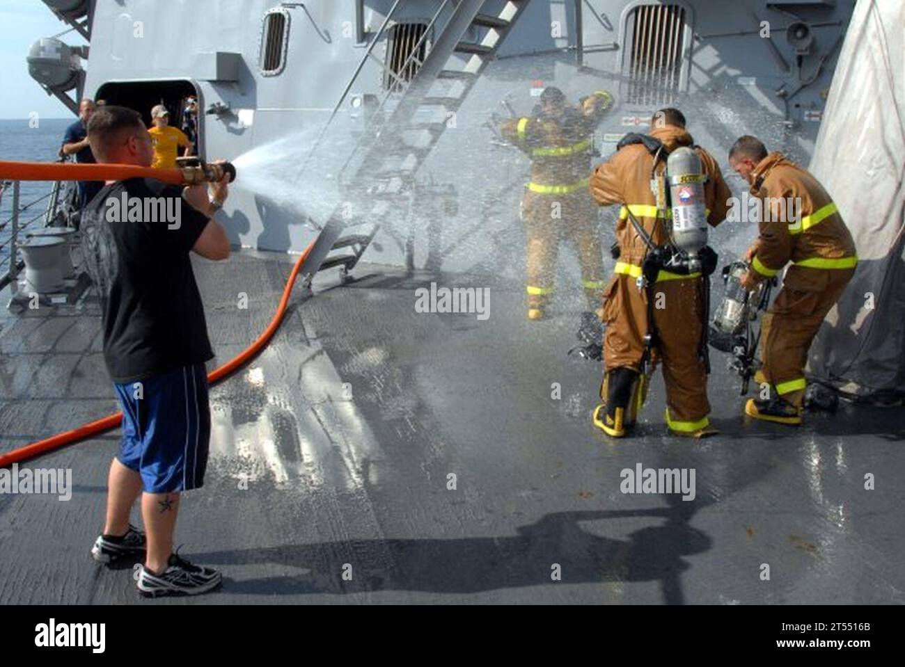 firefighting, navy, Nimitz Carrier Strike Group, people, TF-151 ...