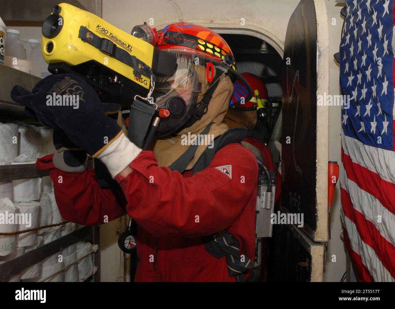 firefighting, navy, training, U.S. Navy, USS Harpers Ferry (LSD 49 ...