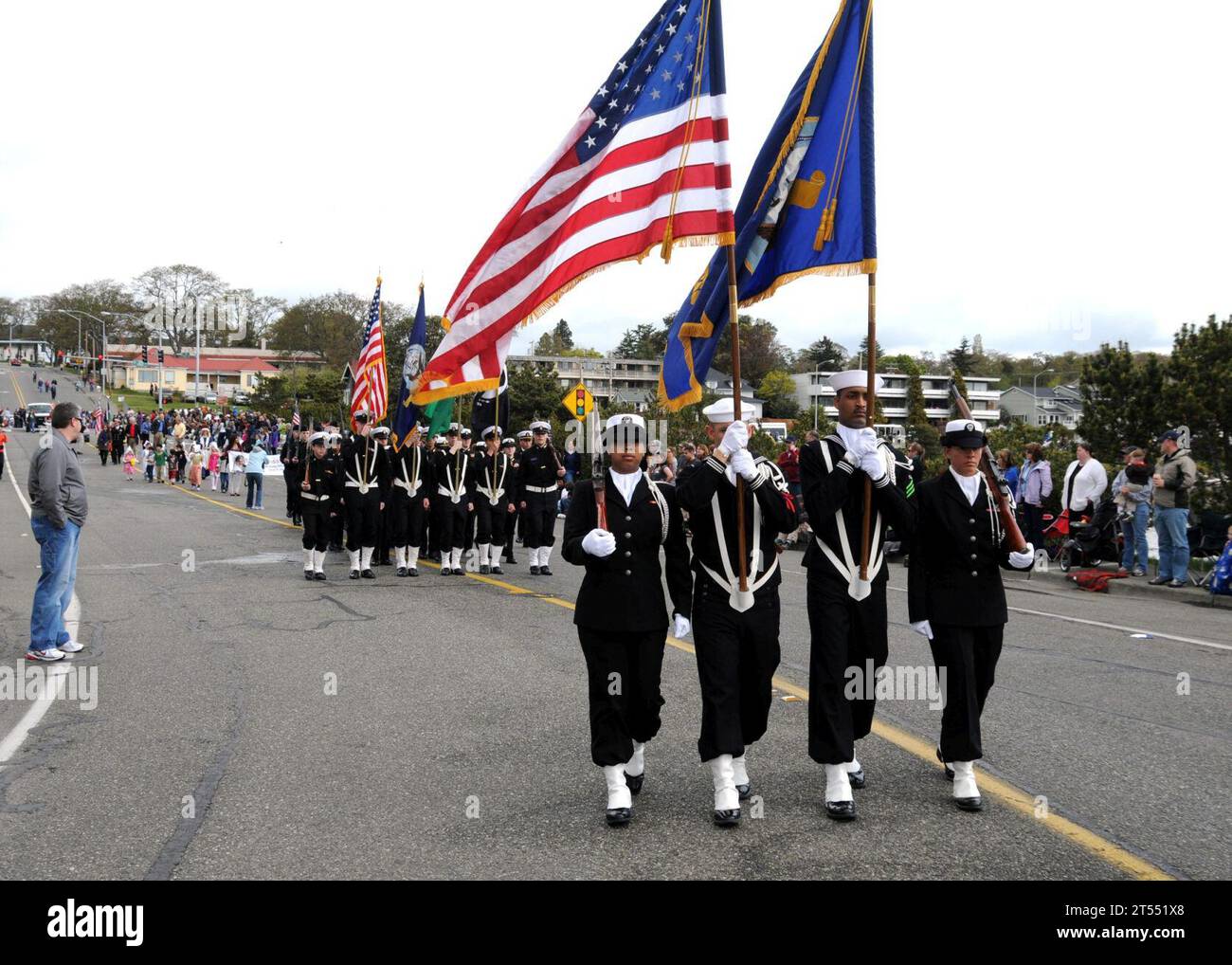 Fleet Readiness Center Northwest Color Guard, Holland Happening Grand ...