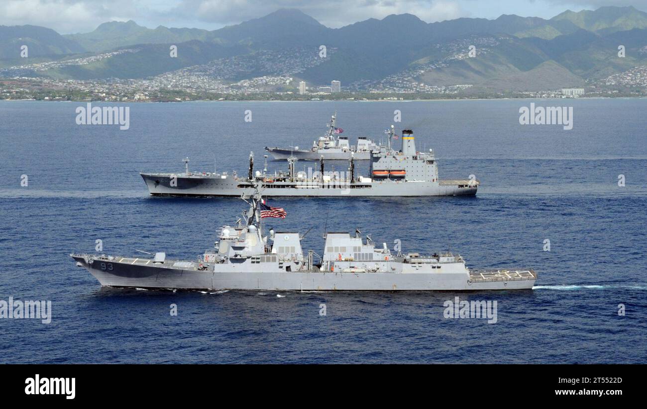Fleet replenishment oiler usns guadalupe t ao 200 hi-res stock ...