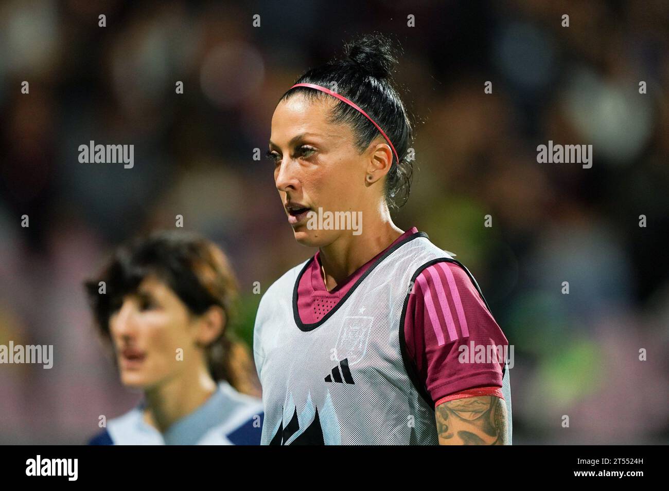 Jenni Hermoso of Spain looks on during the UEFA Women's Nations League ...