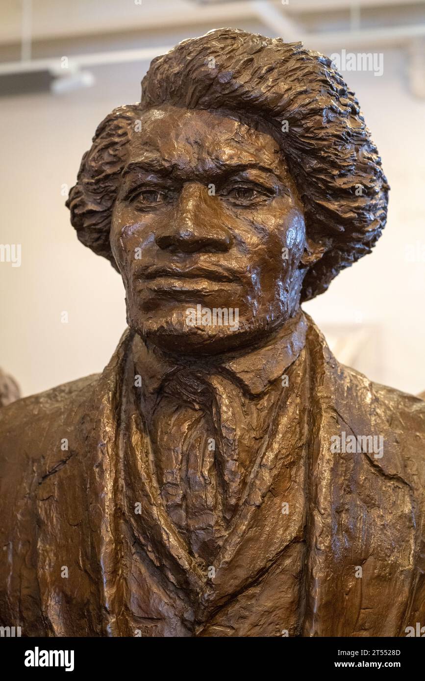 The First Wave Statue Exhibit at The Women's Rights National Historical ...