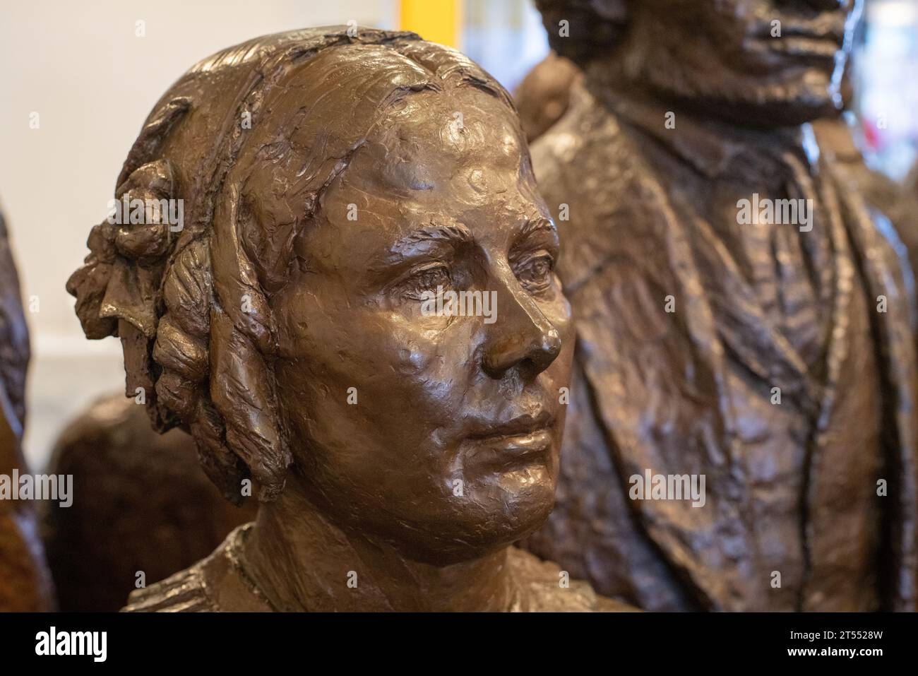 The First Wave Statue Exhibit at The Women's Rights National Historical ...