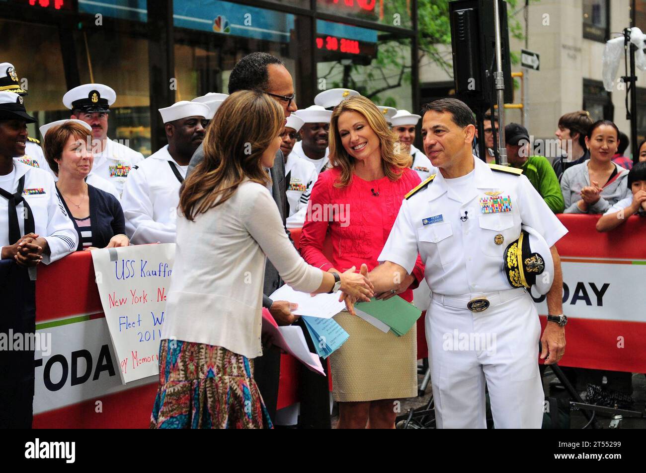 fleet week new york 2011, navy, nbc, news, people, service members ...