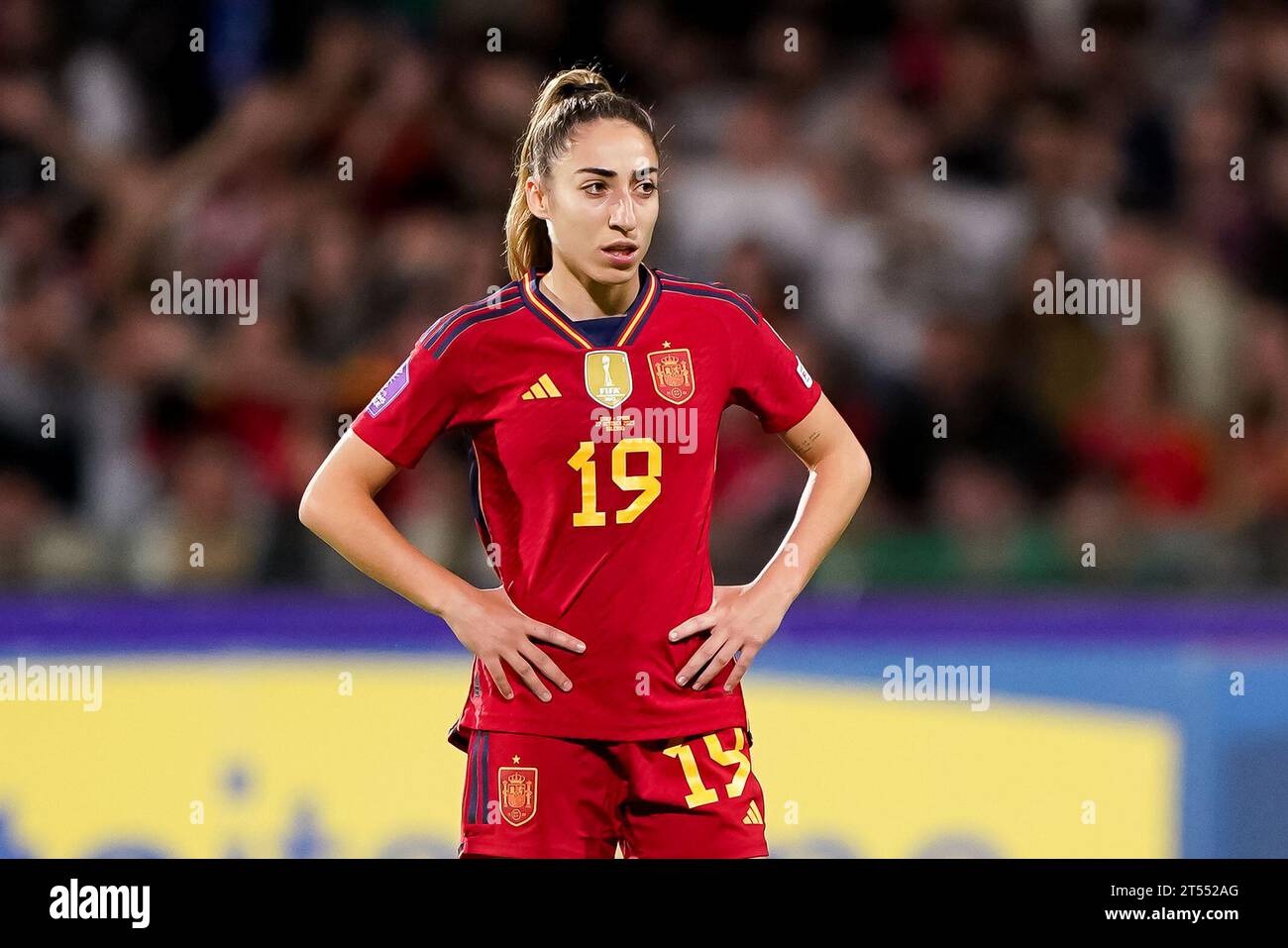 Olga Carmona of Spain looks on during the UEFA Women's Nations League ...