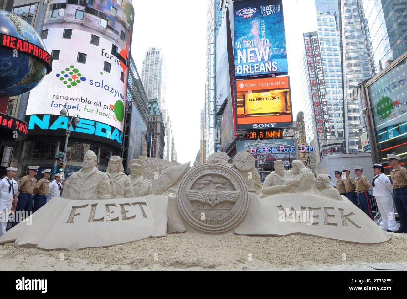 fleet week new york 2011, navy, people, sand masters, sand sculpture ...