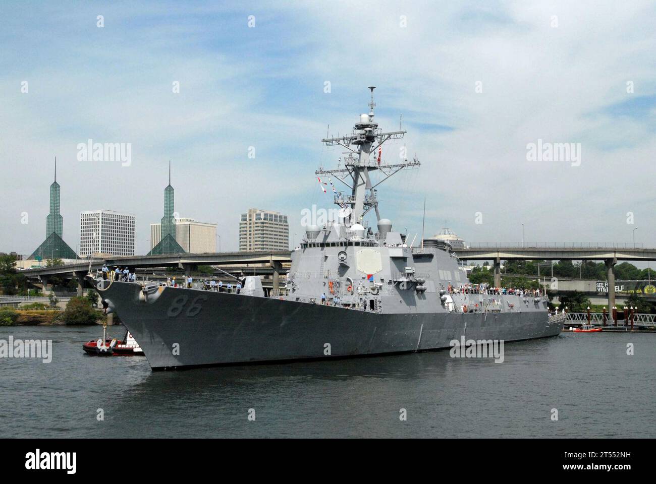 Fleet Week, Portland, Rose Festival, shoup Stock Photo - Alamy
