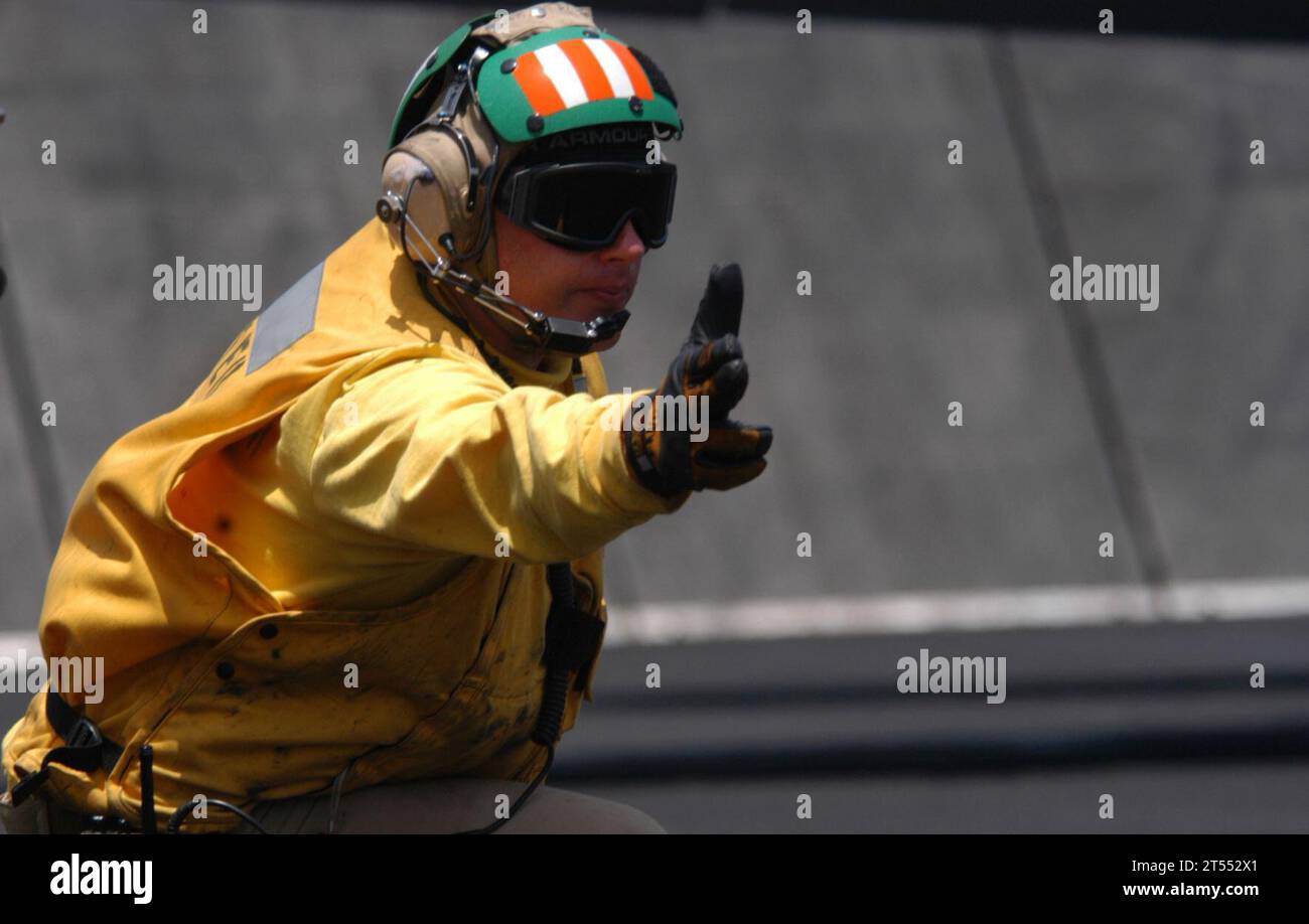 flight deck, Flight Operations, Sailors, U.S. Navy, USS Eisenhower ...