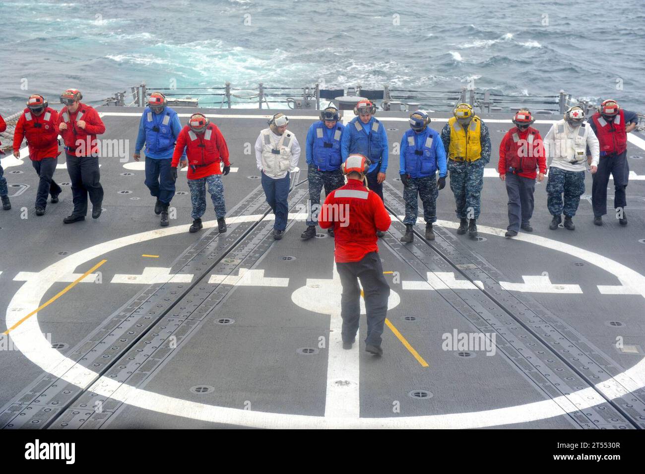 flight deck, FOD, foreign object damage, guided-missile frigate, Japan ...