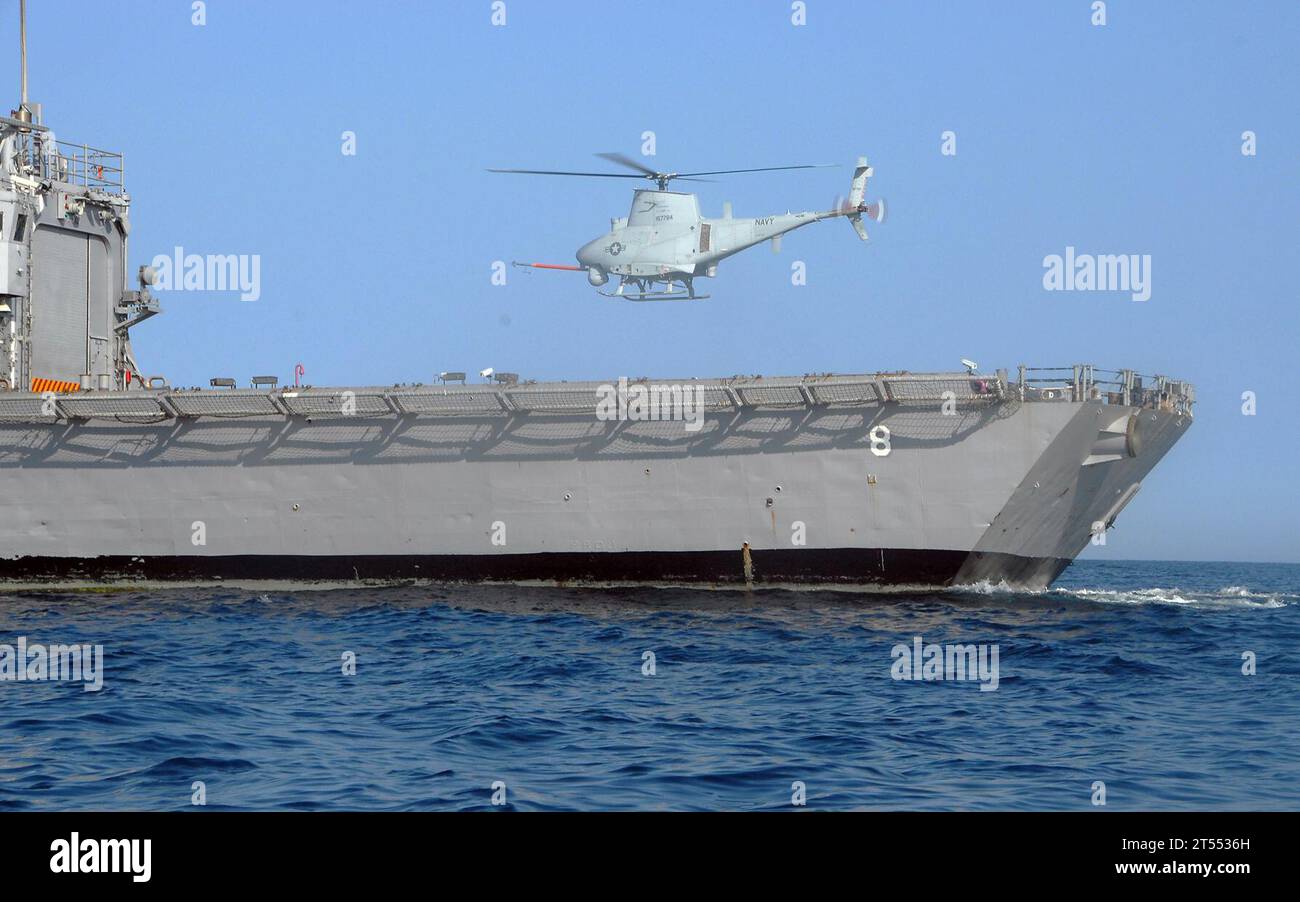 flight deck, guided-missile frigate USS McInerney (FFG 8), Northrop ...