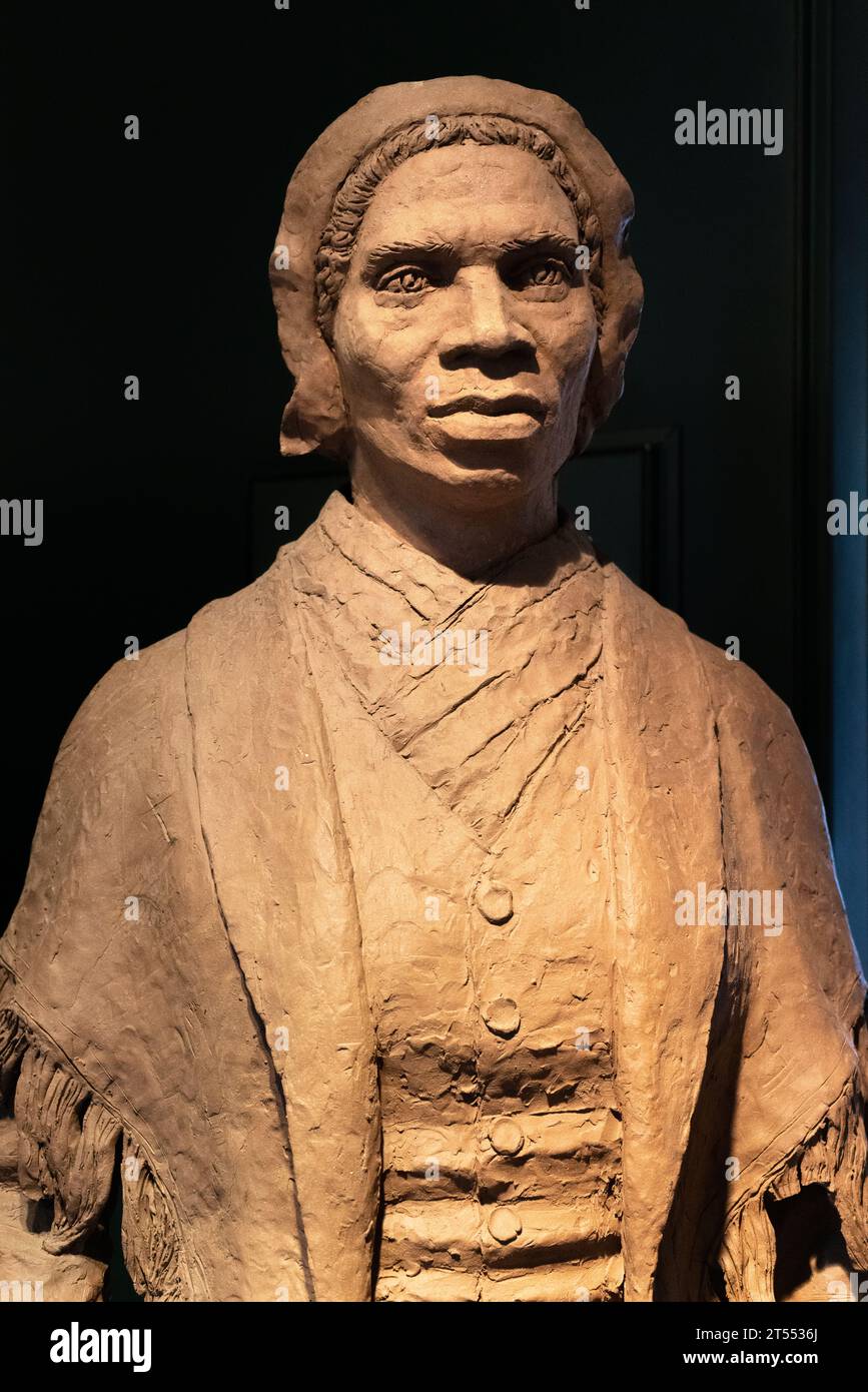 The First Wave Statue Exhibit at The Women's Rights National Historical ...