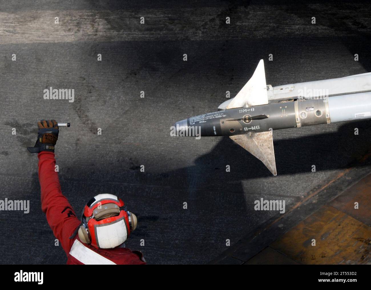 flight deck, IKE, Operation Enduring Freedom, ordnance, people, Red ...