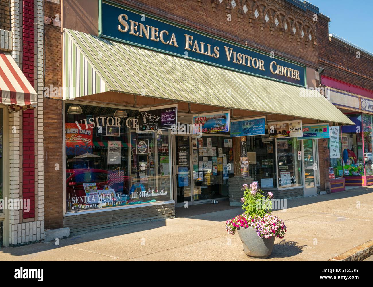 Seneca Falls a Hamlet in New York State, USA Stock Photo - Alamy