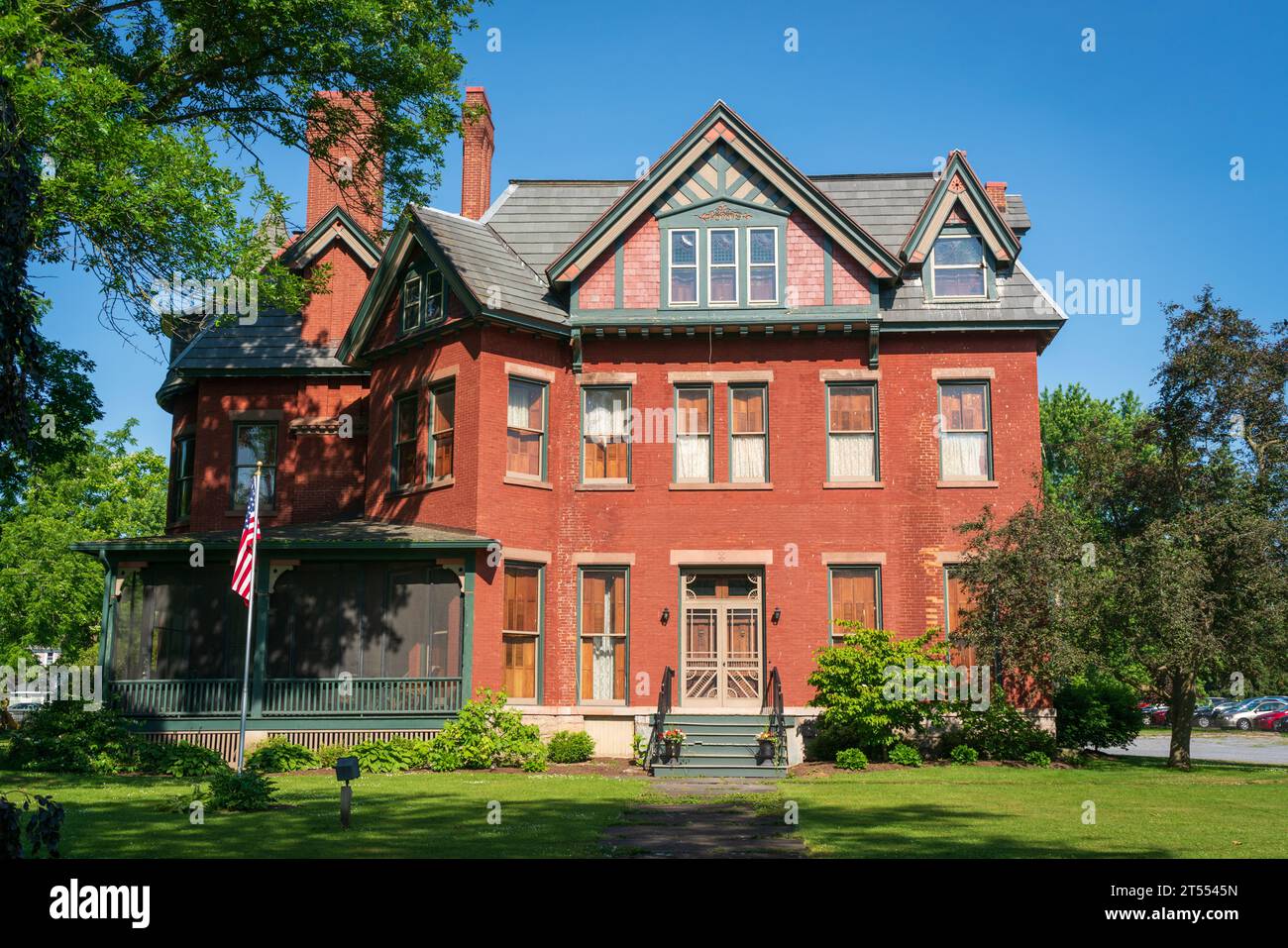 Seneca Falls a Hamlet in New York State, USA Stock Photo - Alamy