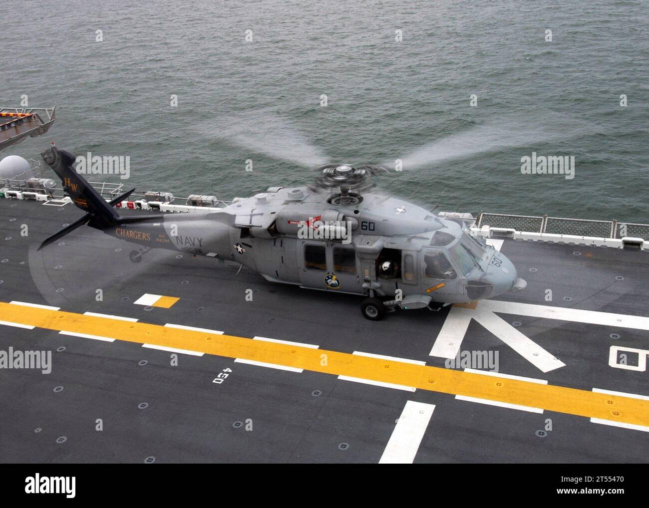 flight ops, helo, landing Stock Photo - Alamy