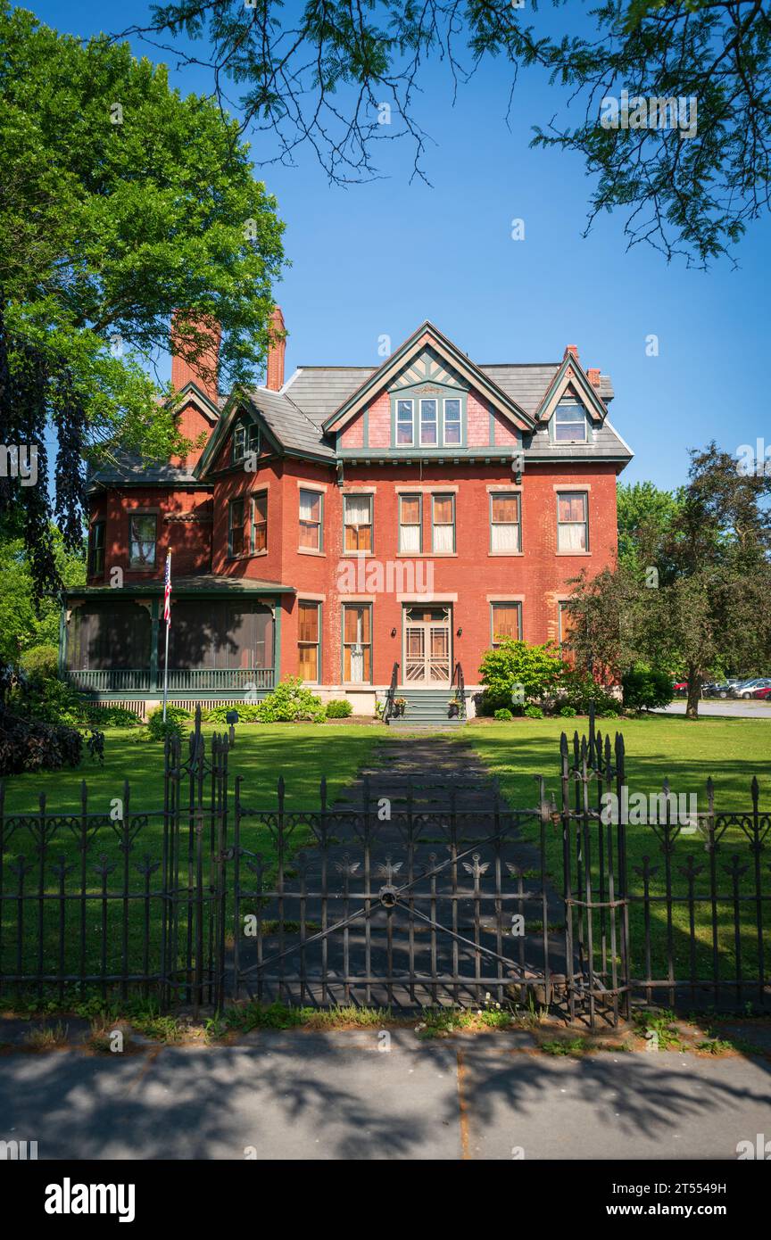 Seneca Falls a Hamlet in New York State, USA Stock Photo - Alamy
