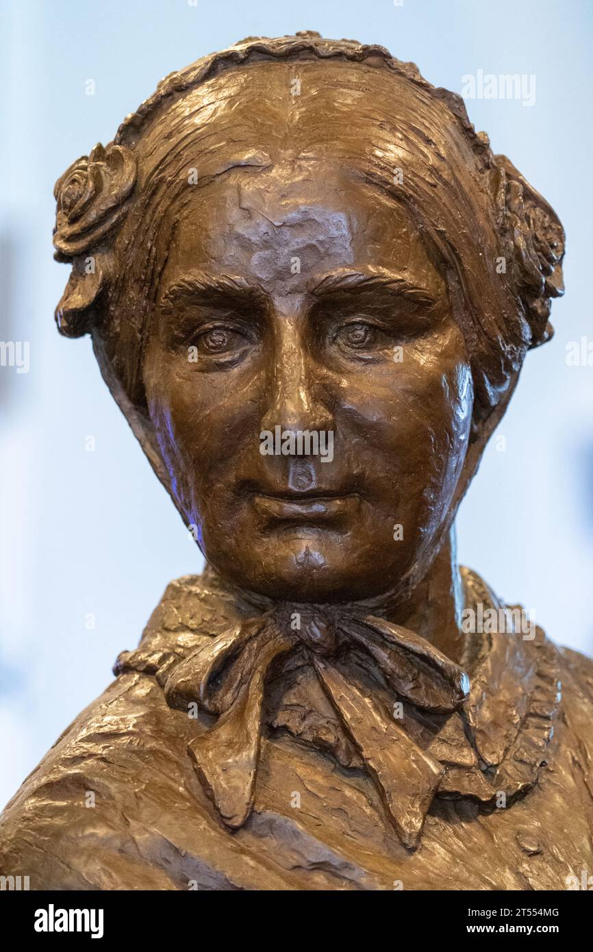 The First Wave Statue Exhibit at The Women's Rights National Historical ...