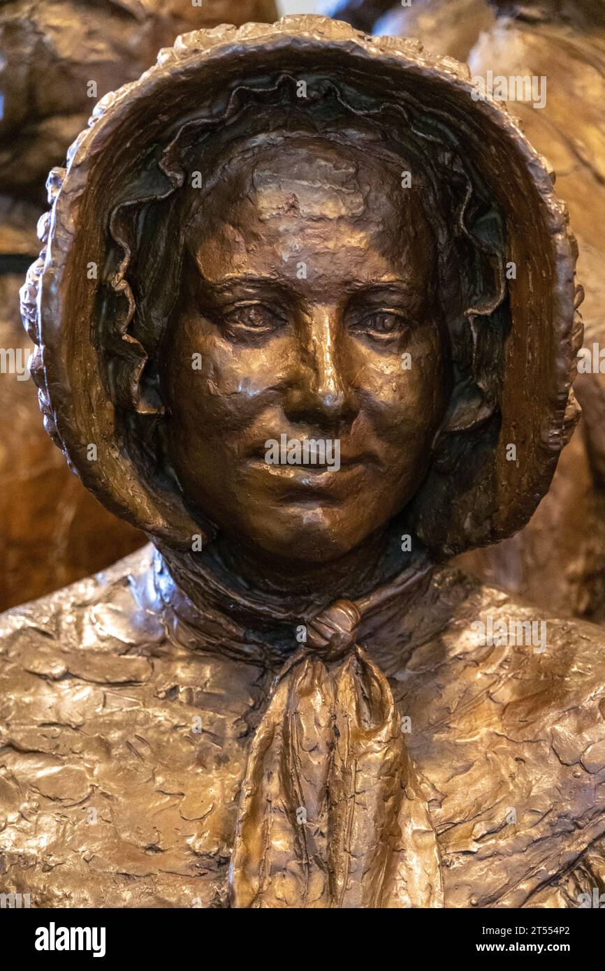 The First Wave Statue Exhibit at The Women's Rights National Historical ...