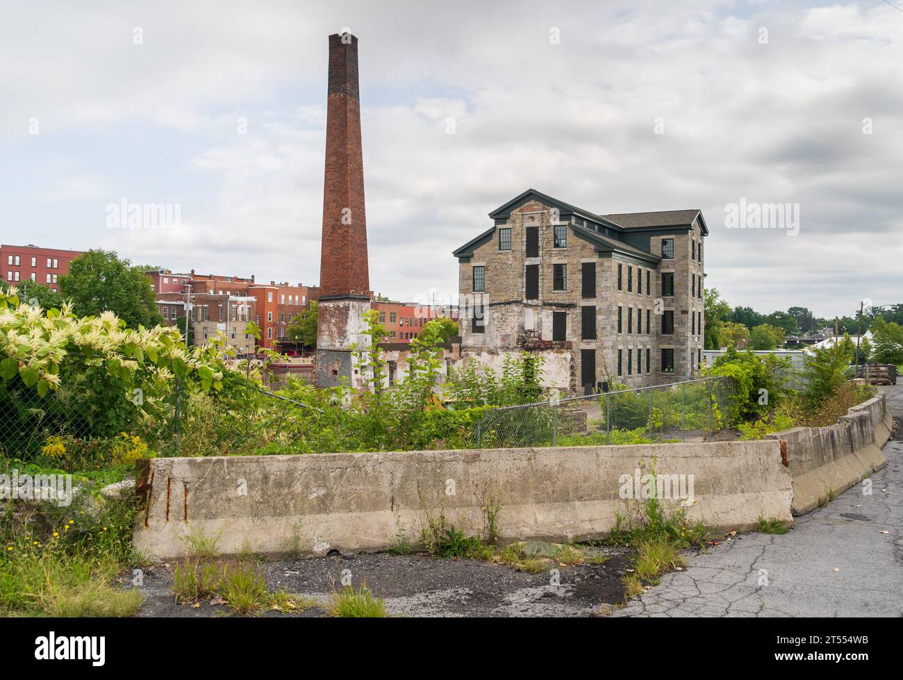 The Seneca Knitting Mill in Seneca Falls New York Stock Photo - Alamy
