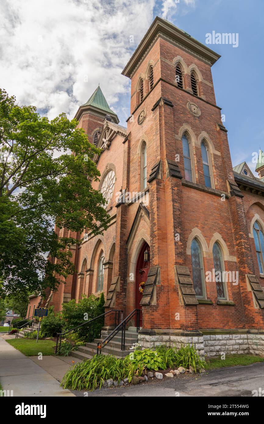 Seneca Falls a Hamlet in New York State, USA Stock Photo - Alamy