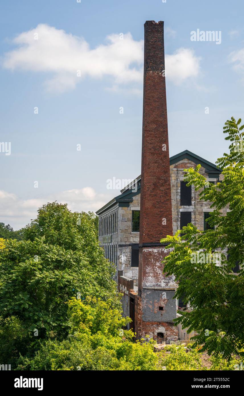 The Seneca Knitting Mill in Seneca Falls New York Stock Photo - Alamy