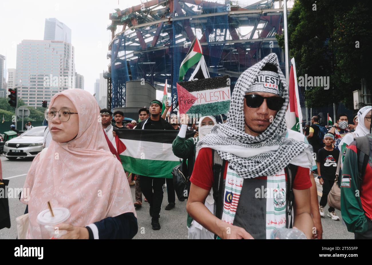 Pro Palestine Rally in Kuala Lumpur, Malaysia Stock Photo - Alamy
