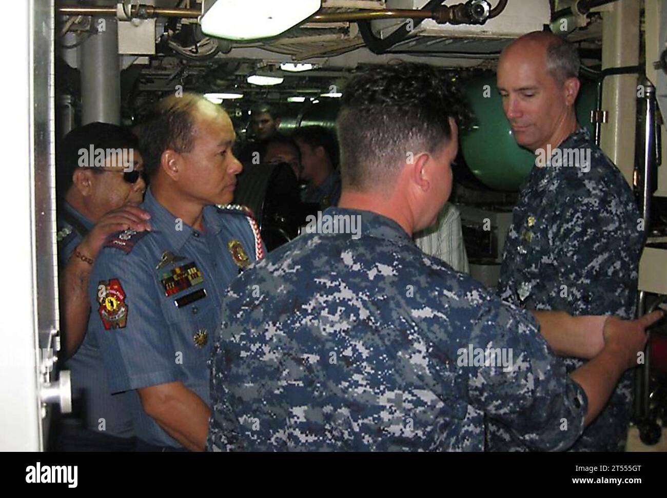 foreign navy, Ohio, Philippines, Subic Bay, Submarine, USS Ohio Stock ...