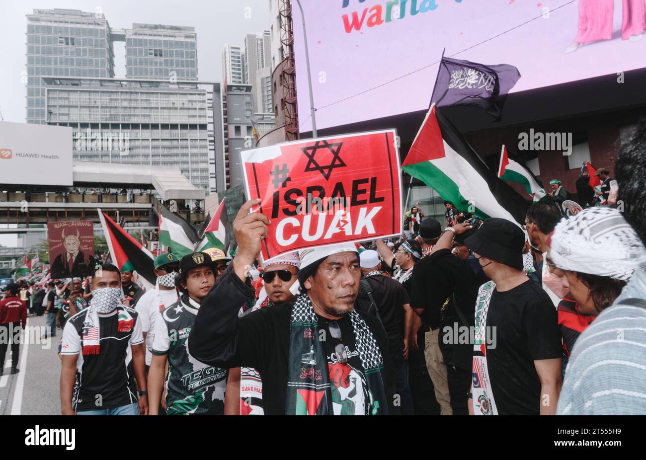 Pro Palestine Rally in Kuala Lumpur, Malaysia Stock Photo - Alamy