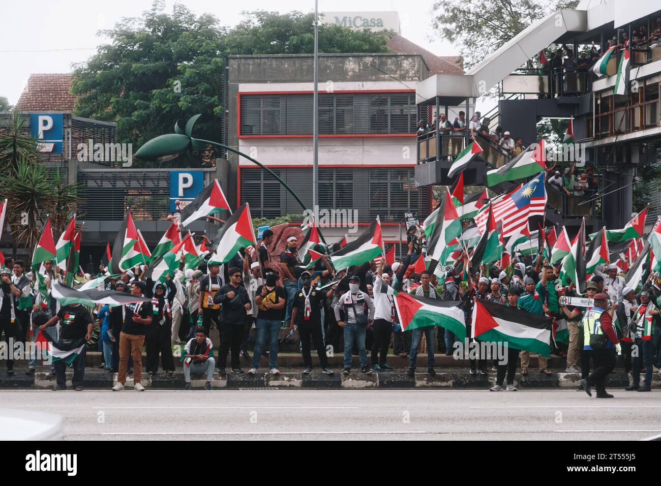 Pro Palestine Rally in Kuala Lumpur, Malaysia Stock Photo - Alamy