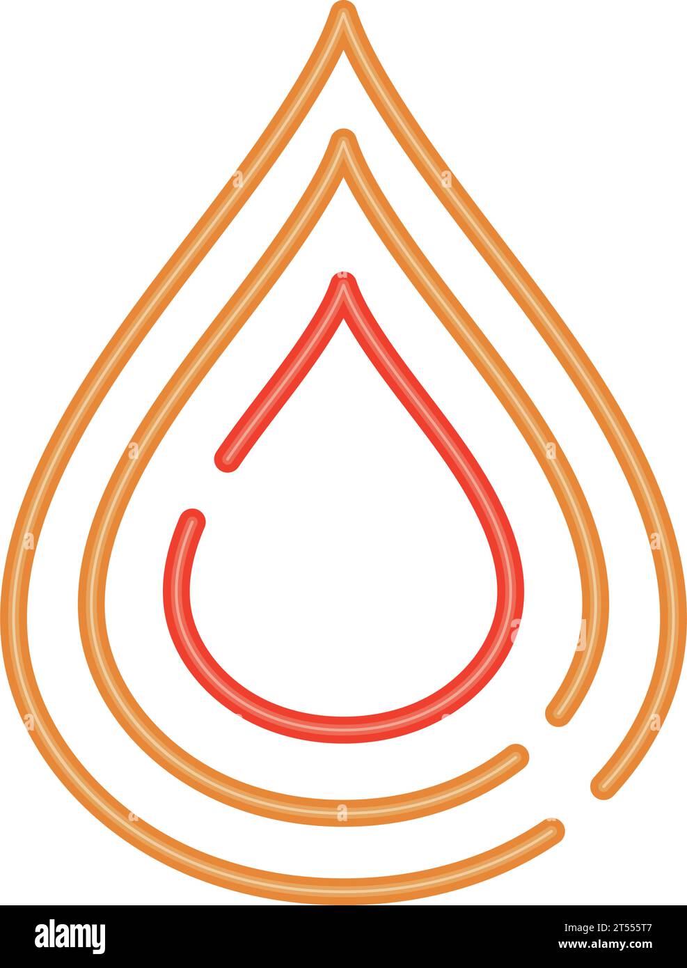 neon shape drop Stock Vector Image & Art - Alamy