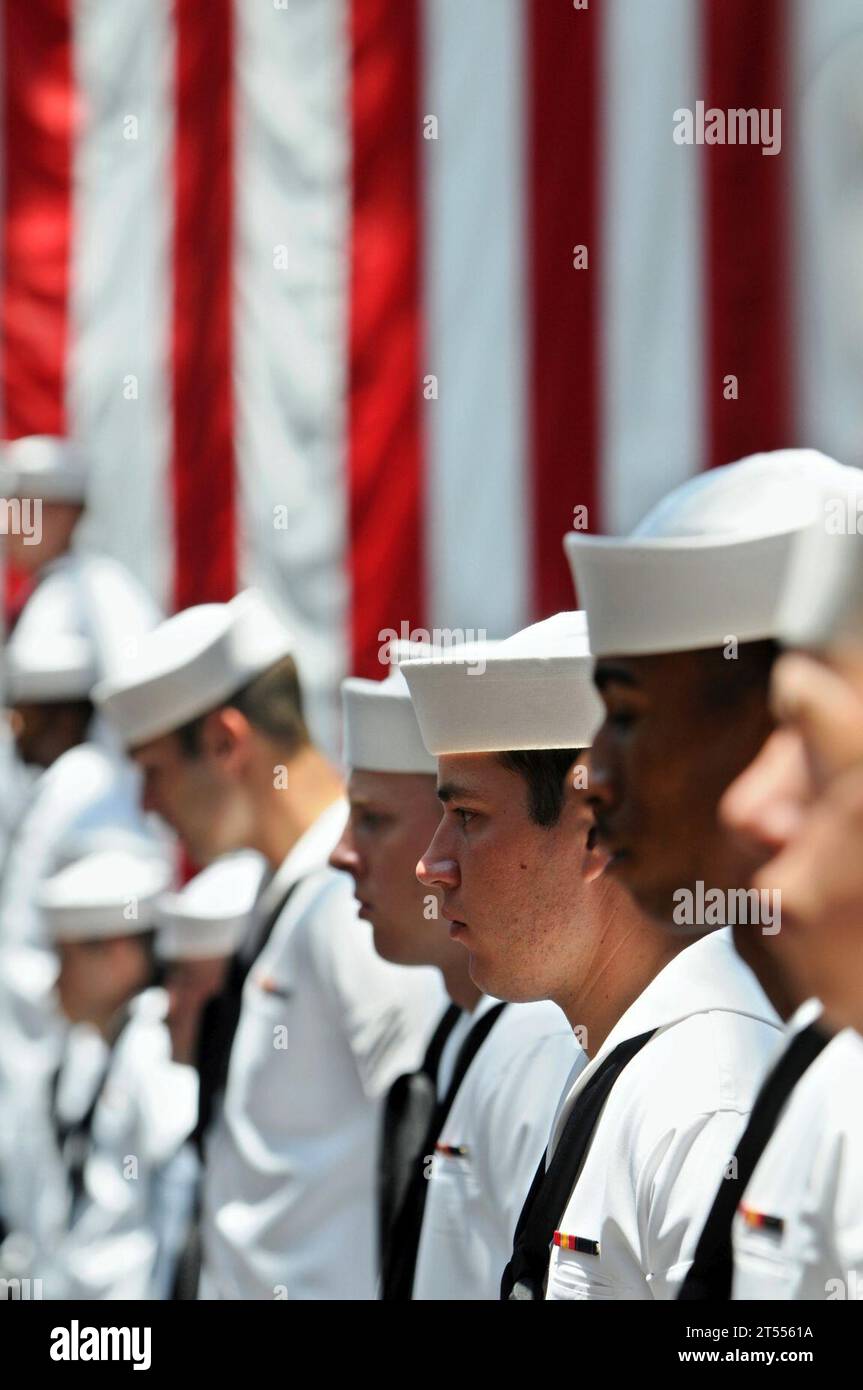 formation, parade rest, Sailors Stock Photo - Alamy