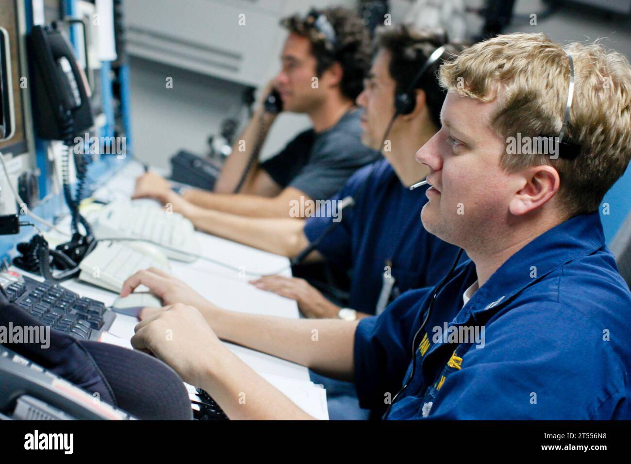 FTM-16, MATSS, Mobile-At-Sea Sensor barge (IX-524), Pearl Harbor Stock ...