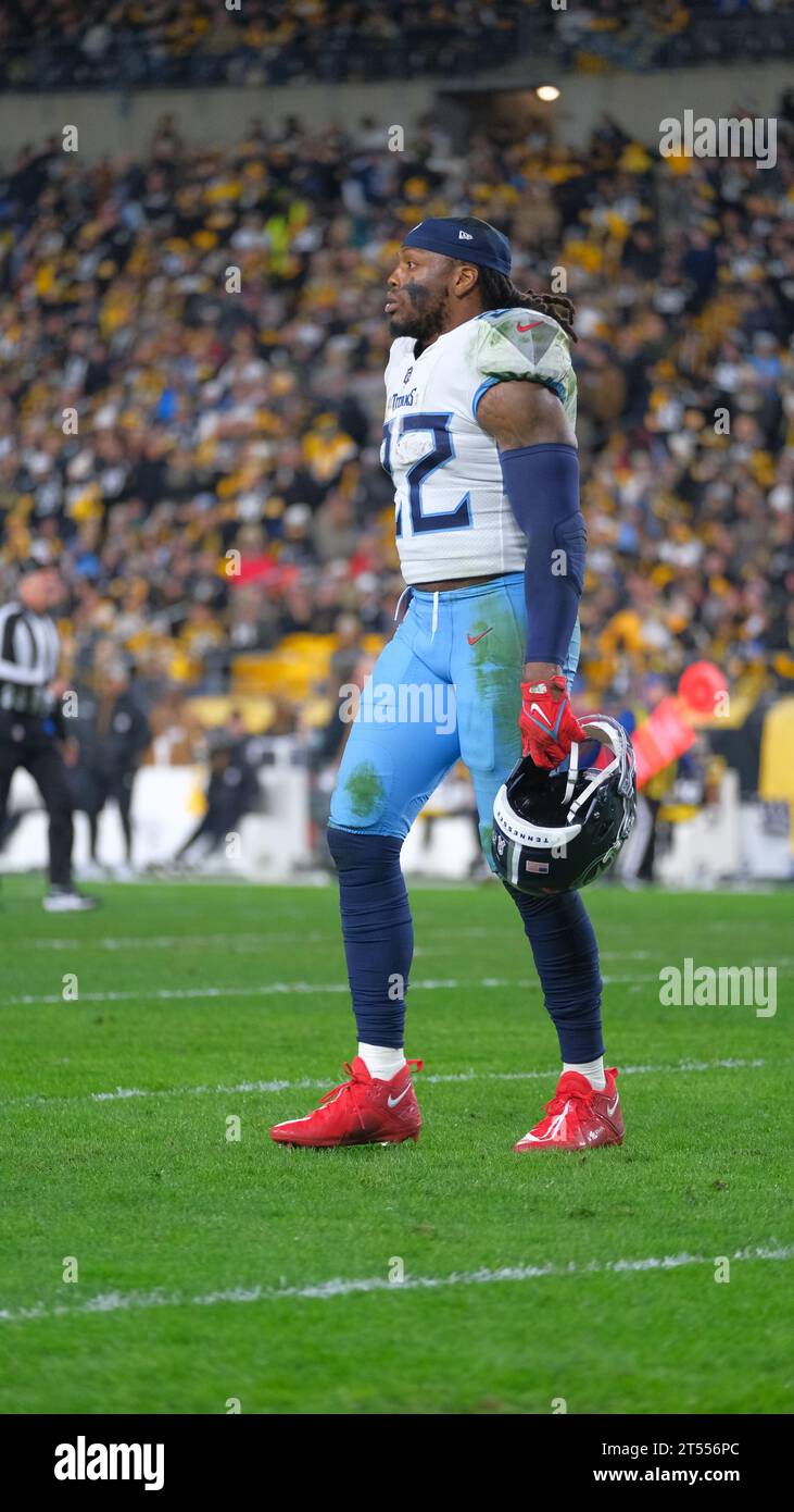 Pittsburgh, PA, USA. 02nd Nov, 2023. Derrick Henry #22 during the ...