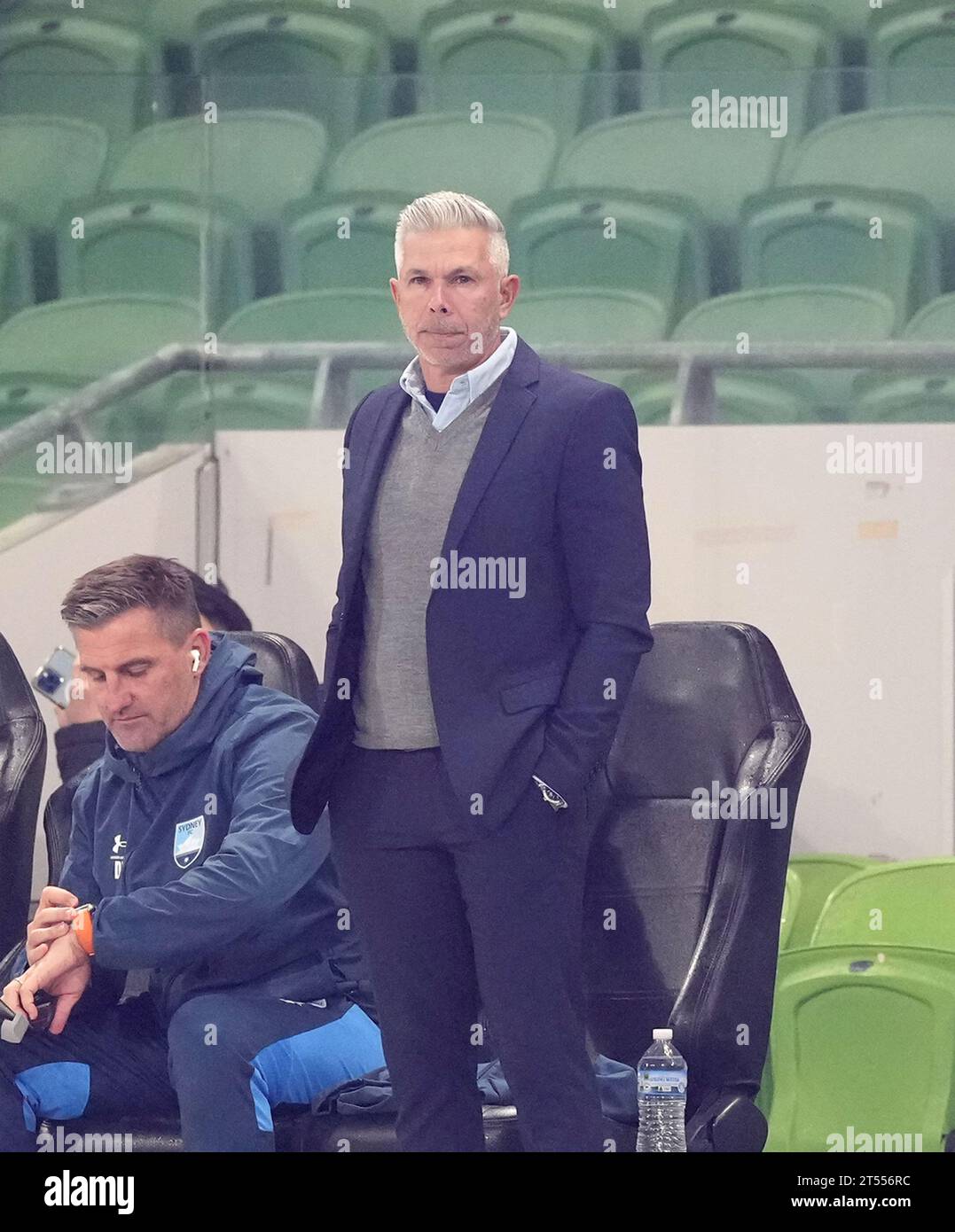Melbourne, Australia. 03rd Nov, 2023. Steve Corica, coach of Sydney FC ...