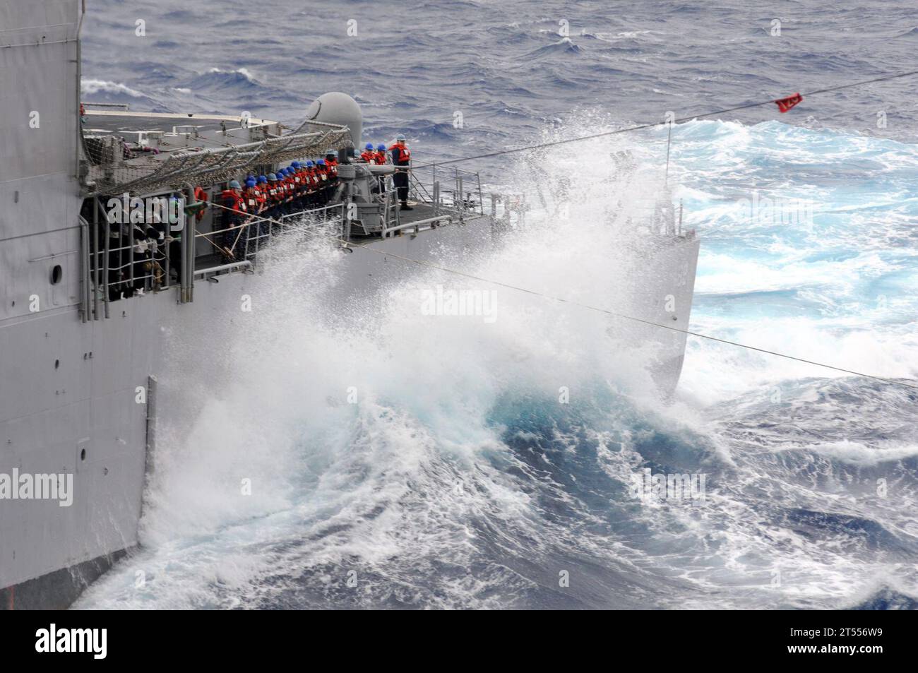 fueling at sea, Guided-missile cruiser, navy, REPLENISHMENT AT SEA ...