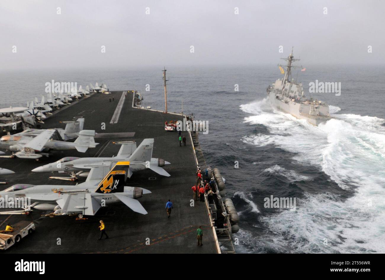 fueling at sea, USS Gridley (DDG 101), USS Ronald Reagan (CVN 76 Stock ...