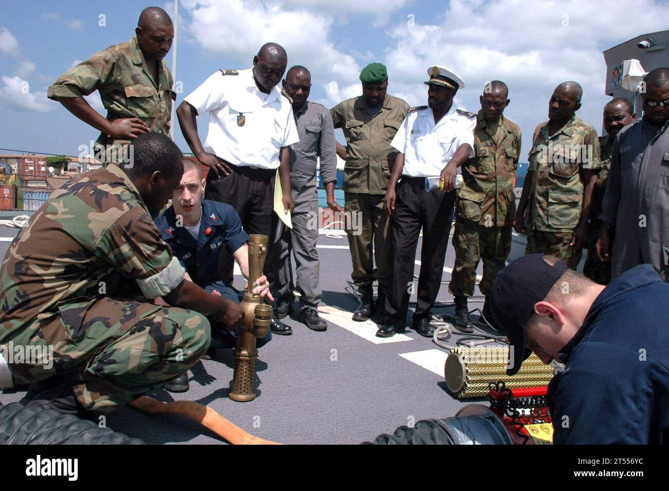 Gabonese navy sailors hi-res stock photography and images - Alamy