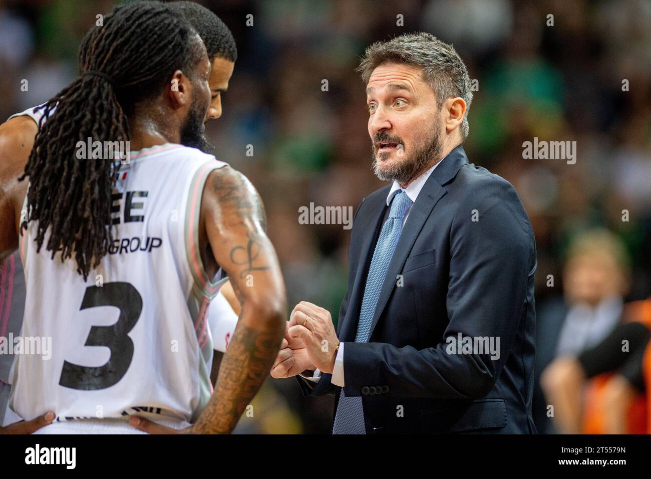 2023 11 02. Kaunas, Lithuania. Euroleague Basketball. Zalgiris Kaunas ...