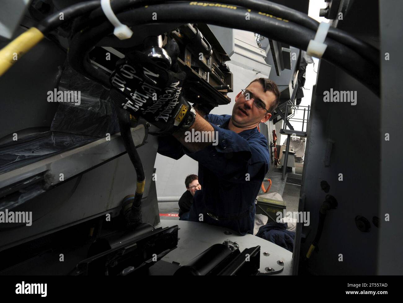 George H.W. Bush Carrier Strike Group, MK 38 Mod 2 25mm chain gun, post ...