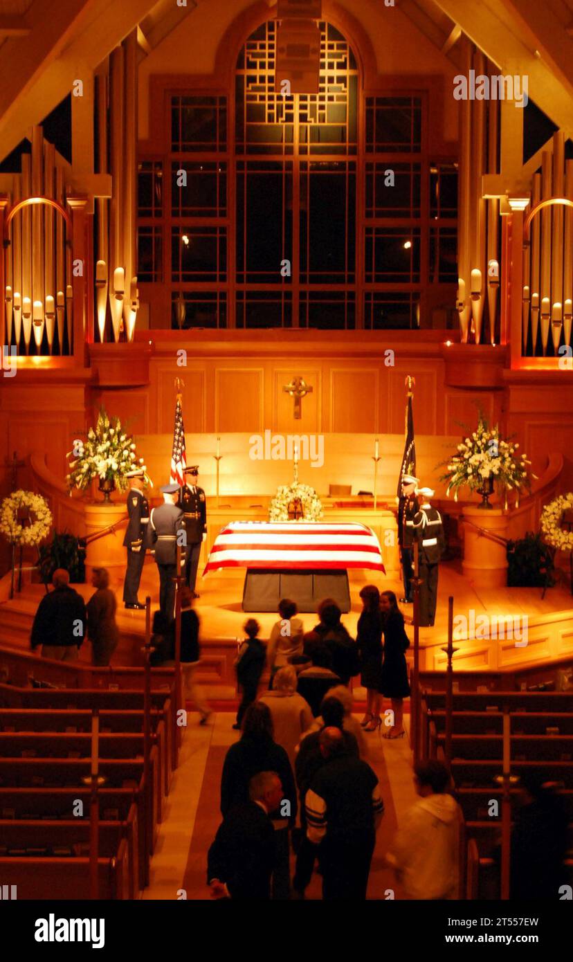 gerald ford, Honor Guard, memorial services, President Ford Stock Photo ...