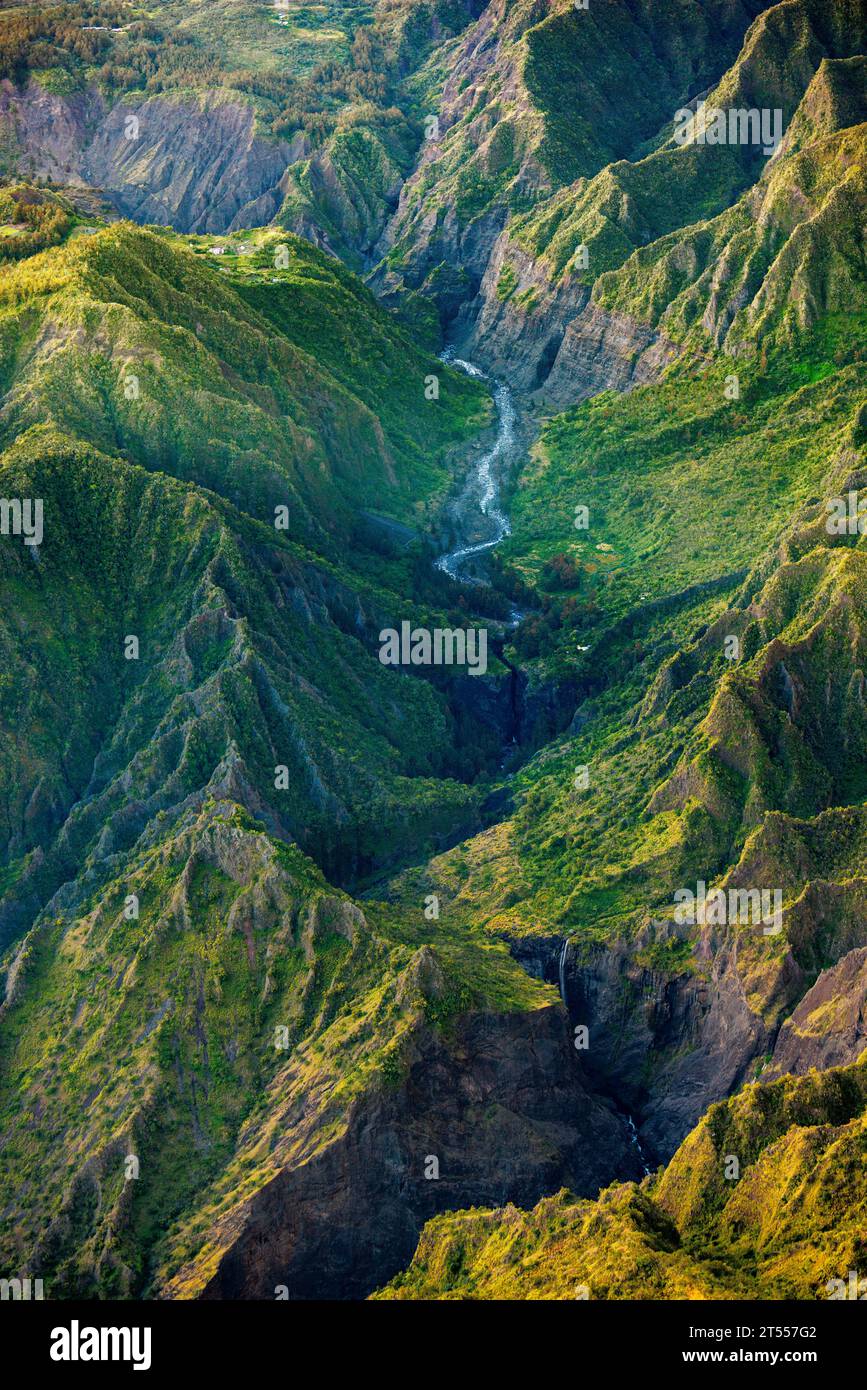 Cirque de Mafate, Reunion Island, France Stock Photo - Alamy