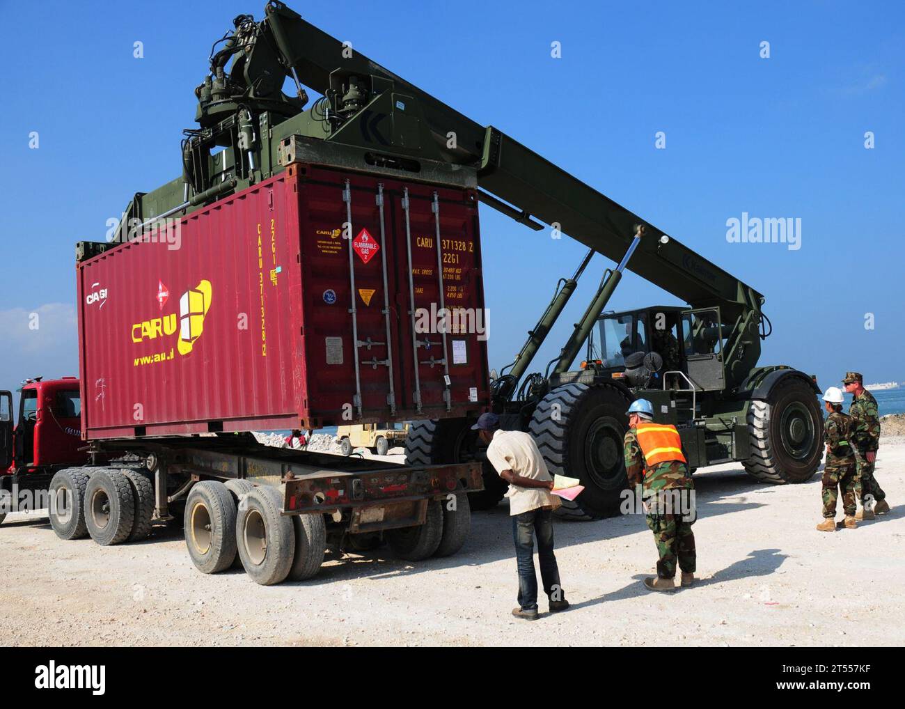 Gold Beach, Haiti, humanitarian aid, JLOTS, Operation Unified Response ...