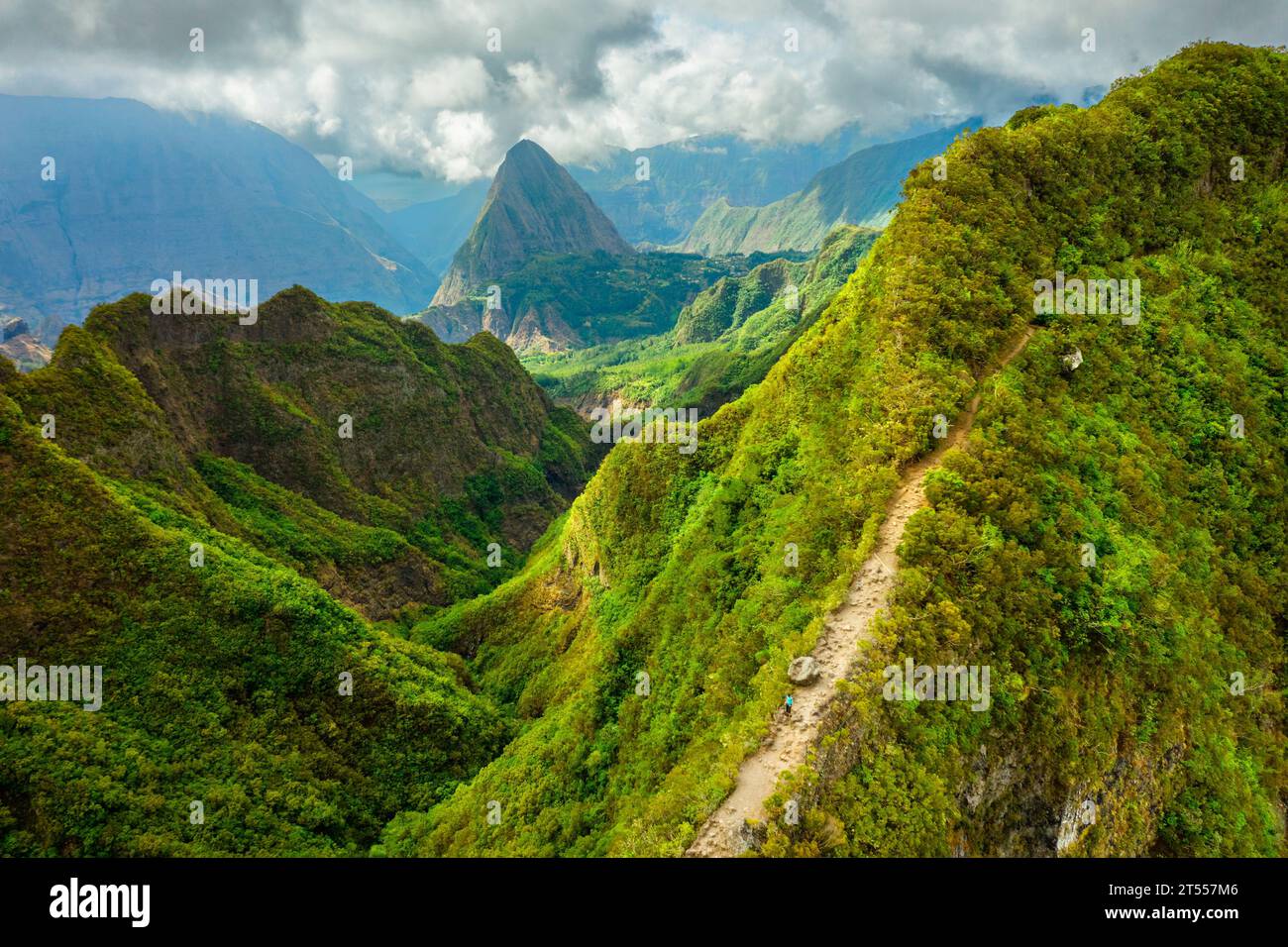 Cirque de Mafate, Reunion Island, France Stock Photo - Alamy